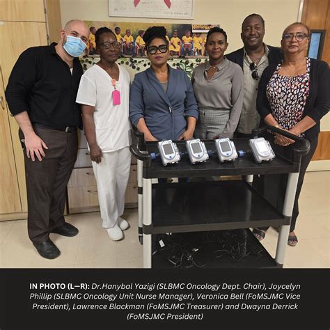 Friends Of Msjmc Donate Advanced Infusion Pumps To Slbmc Oncology Unit