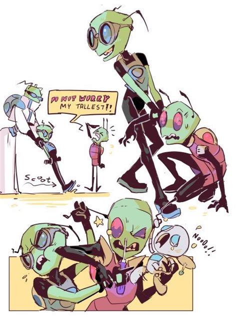 Pin By Pawbies On Invader Zim Invader Zim Characters Invader Zim Dib