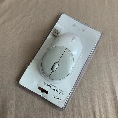 Miniso Wireless Mouse Computers And Tech Parts And Accessories Mouse And Mousepads On Carousell