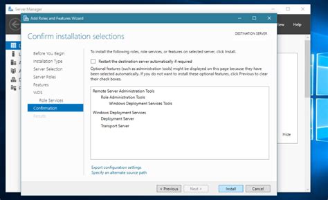 How To Install WDS In Windows Server