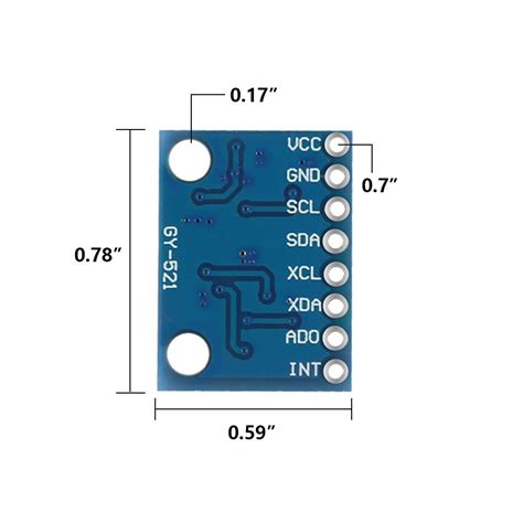 Snapklik Com AITRIP 10 Pcs GY 521 MPU 6050 MPU6050 Module 6 DOF MPU 6050 3 Axis Accelerometer