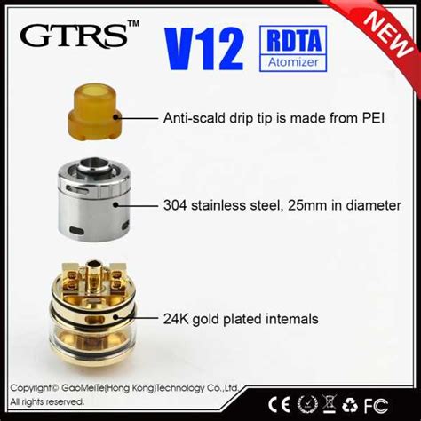 Gtrs V12 Rdta Atomizer