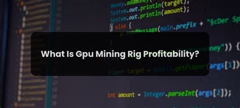 What Is Gpu Mining Rig Profitability Divided We Will Fall
