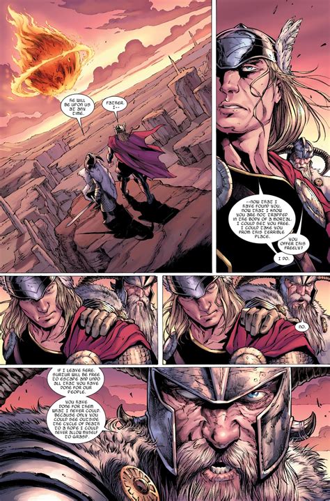 Thor And Odin Vs Surthur Comicnewbies