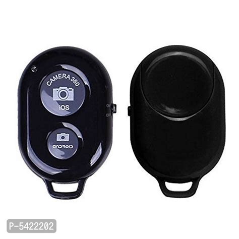 Bluetooth Remote Shutter Button Portable Selfie Clicker With Recharable