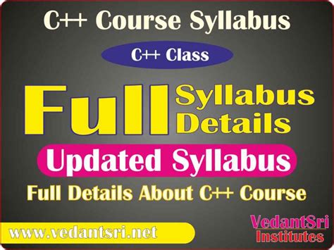 C Course Details Fees Duration Scope Syllabus Admission