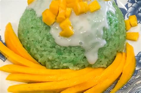 How To Make Pandan Mango Sticky Rice Ta Daa