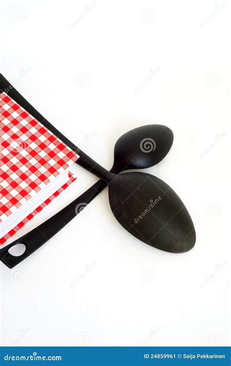Cookbook And Two Spoons Stock Image Image Of Background 24859961 Cookbook And Two Spoons Stock Image Image Of Background 24859961