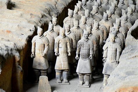 秦始皇兵马俑高清摄影大图 千库网