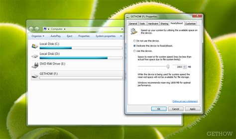 Worth Of Using Ready Boost In Windows In Slow Computers GetHow