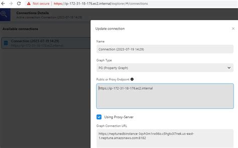 Failing To Configure Graph Explorer Authentication With Amazon Neptune