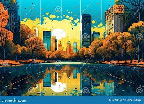 Smart City Wifi And City Scape Network Connection Concept Modern City In The Future Stock