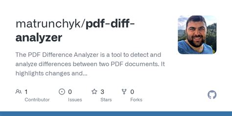 github matrunchyk pdf diff analyzer the pdf difference analyzer is a