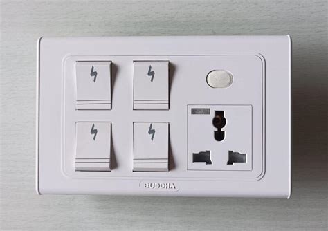 4 Gang Switch With Socket Indicator Premium Switches Compare And Buy In Best Price In Nepal