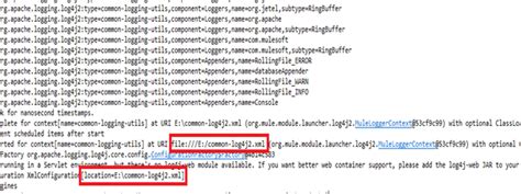 Getting Your Own Log4j2 File For Mule Via Spring