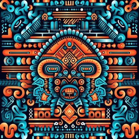 Premium Photo Aztec Pattern Vector