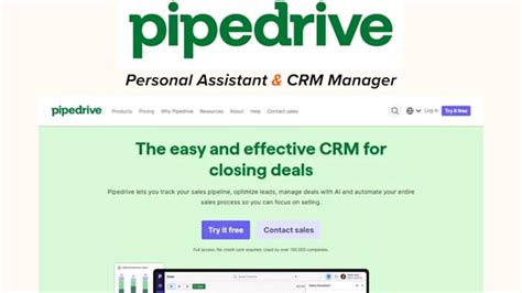 Setup Pipedrive Crm Pipedrive Workflow Pipedrive Crm Automation