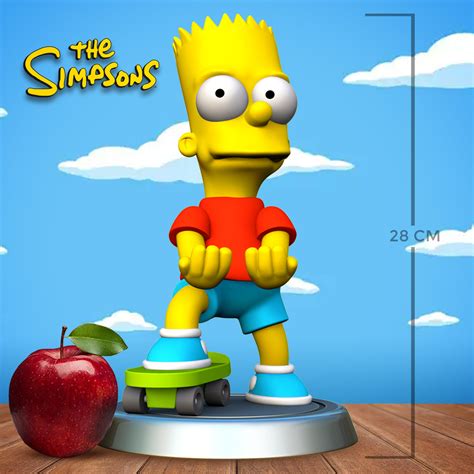 Archivo Stl Bart Simpson Joystick Holder Los Simpsons 🕹️ ・design