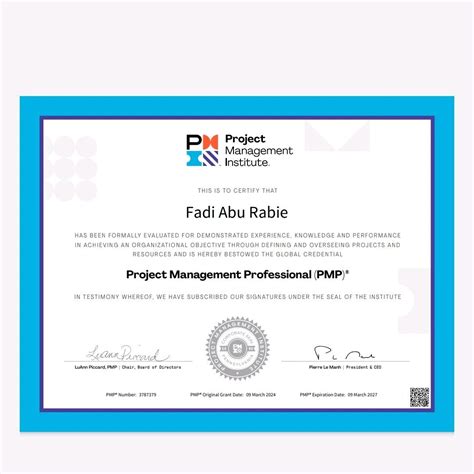 Fadi Mohammad Abu Rabie Pmp® Posted On Linkedin