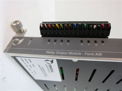 Valmet Metso Automation Iop351 181520 Rev A2 B Relay Output Module Plc Out Form Np2057 21