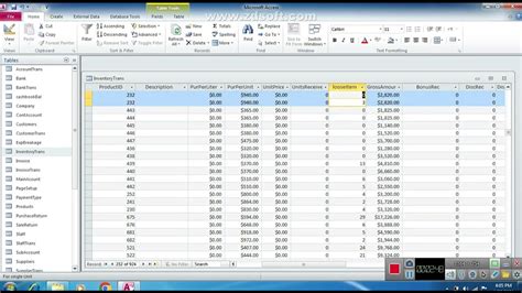 Excel Access Database Setting Up Youtube