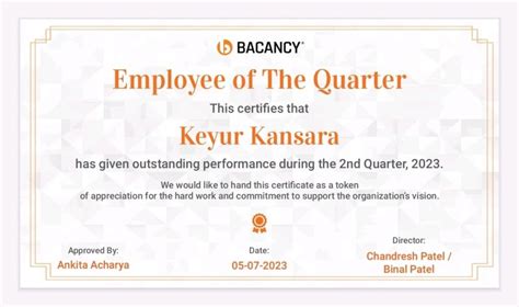 Keyur Kansara On Linkedin Hello Connections I Am Happy To Announce That I Got The Employee Of