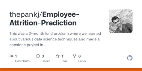 GitHub Thepankj Employee Attrition Prediction This Was A Month Long Program Where We