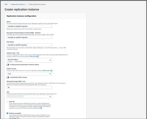 Outshift Data Migration From Mariadb To Redshift Using Aws Data Migration Service Dms