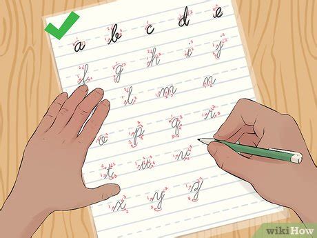 How To Write In Cursive With Pictures Wikihow