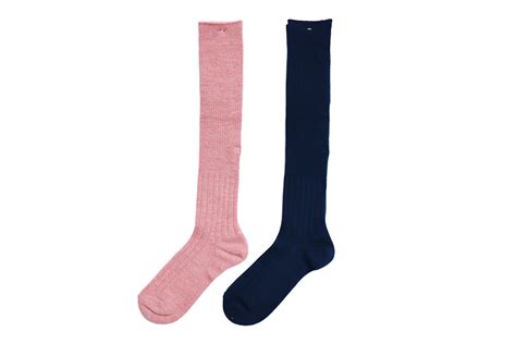 Nwp 0026 W 002 Socksnavy×pink 2p Set Nii The Store By Noord