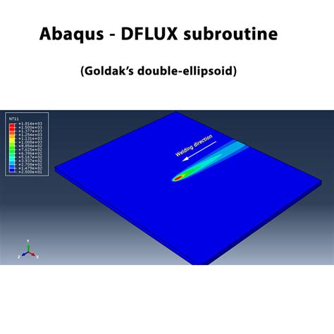 Simulation Arc Welding Using Dflux Subroutine Abaqus Abaqus Tutorials