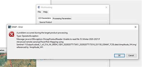 Snap Error A Problem Occurred During The Target Product Processing Snap Step Forum