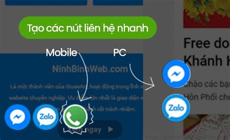 Hướng Dẫn Tạo Các Nút Liên Hệ Nhanh Bằng Html Và Css Cho Website