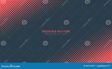 Checkers Halftone Pattern Vector Angled Border Red Dark Blue Abstract Checkers Halftone Pattern Vector Angled Border Red Dark Blue Abstract