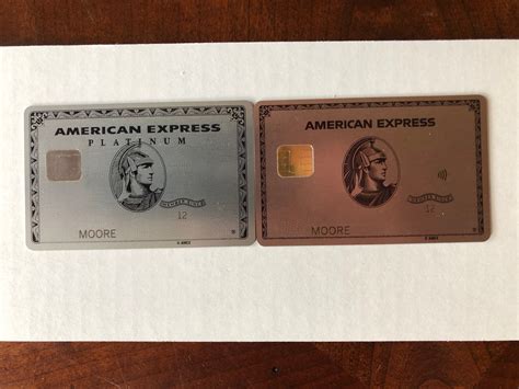 My New American Express Metal Rose Gold Card Arrived Moore With Miles