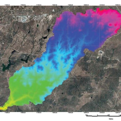 Hypsometric Plane Of The Watershed Basin Download Scientific Diagram