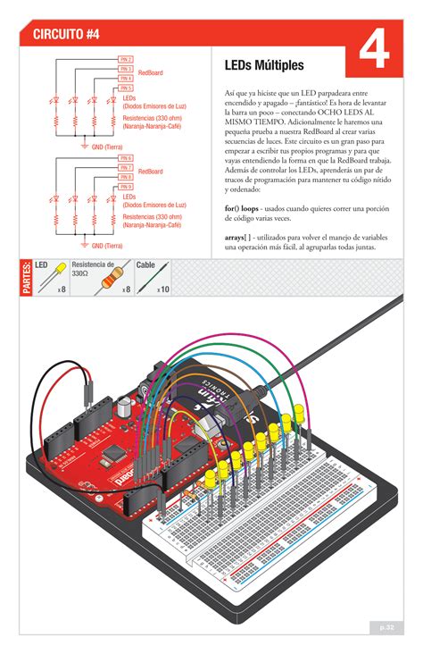 Leds Múltiples Bitácora