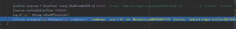关于 Android Listview不显示数据的问题 Csdn问答