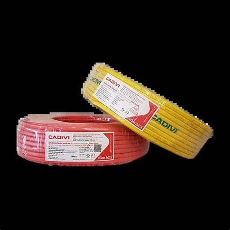 Cadivi Dây Điện Đôi Mềm Vcmd 061kv 2 Lõi 05mm² 25mm²