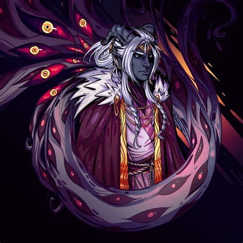 Arcien Yuyden Tiefling Wizard Sygdom Eldritch Tiefling Critical Role Warlock Asmodeus