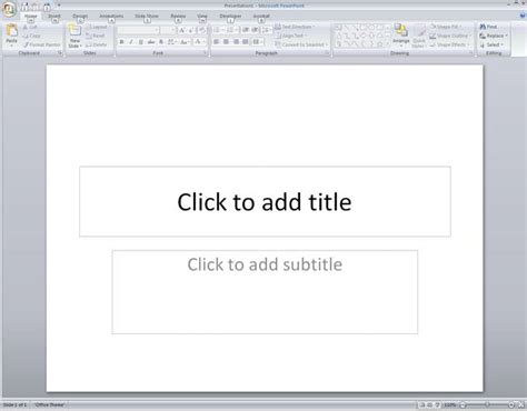Windows 7 Slide Index Missing In Powerpoint Edit Mode Super User