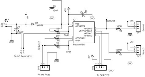 Servo Tester Using Picaxe 08m General Discussions Robotshop Community