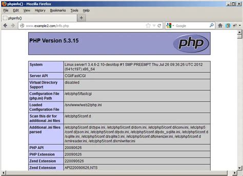 how to set up apache2 with mod fcgid and php5 on opensuse 12 2 page 2