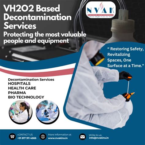 Vh2o2 Based Decontamination Process Is Very Effective And Highly… Nvak Biotech Instruments