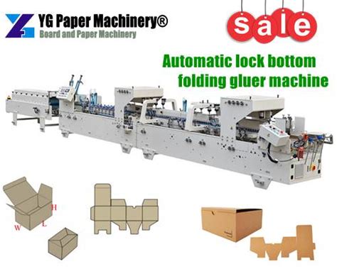 Folder Gluer Machine Gluing Machine For Boxes Automatic