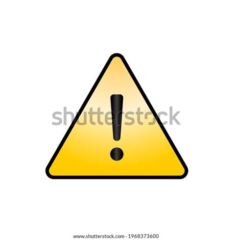 Vector Illustration Warning Symbol 3d Effect Stock Vector Royalty Free 1968373600 Shutterstock