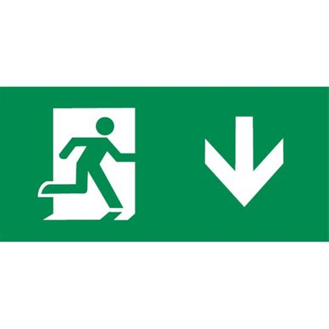 Knightsbridge EMRUND Down Arrow EMRUN Running Man Legend