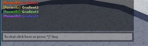 Make It Possible To Apply Custom Uigradients With Textchatserviceonincomingmessage Engine