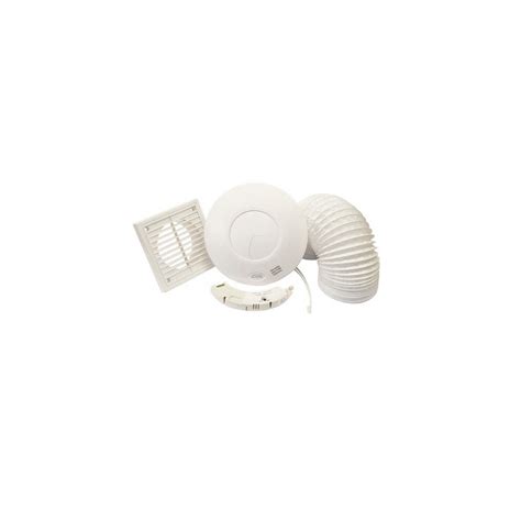 Airflow 90000433 Icon15 Humdistat And Timer Shower Fan Kit With Icon15 Fan Htm Humidity Timer