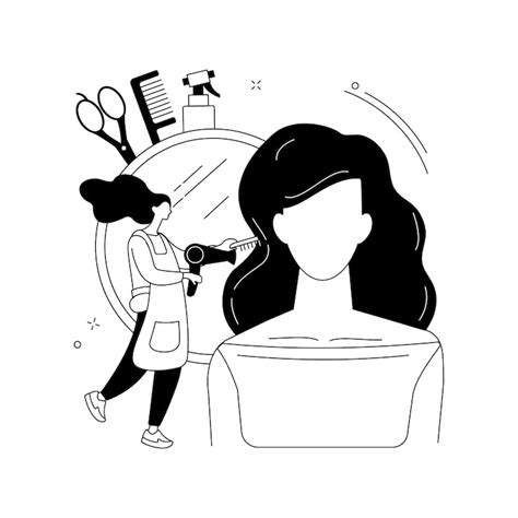 미용실 일러스트 이미지 Freepik에서 무료 다운로드